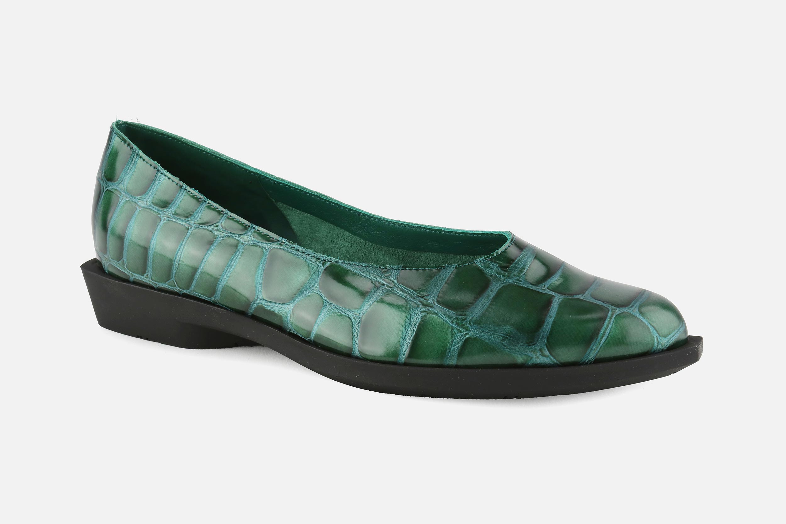 Arche - BEALIA VERT CROCO Ballet pumps on labotte