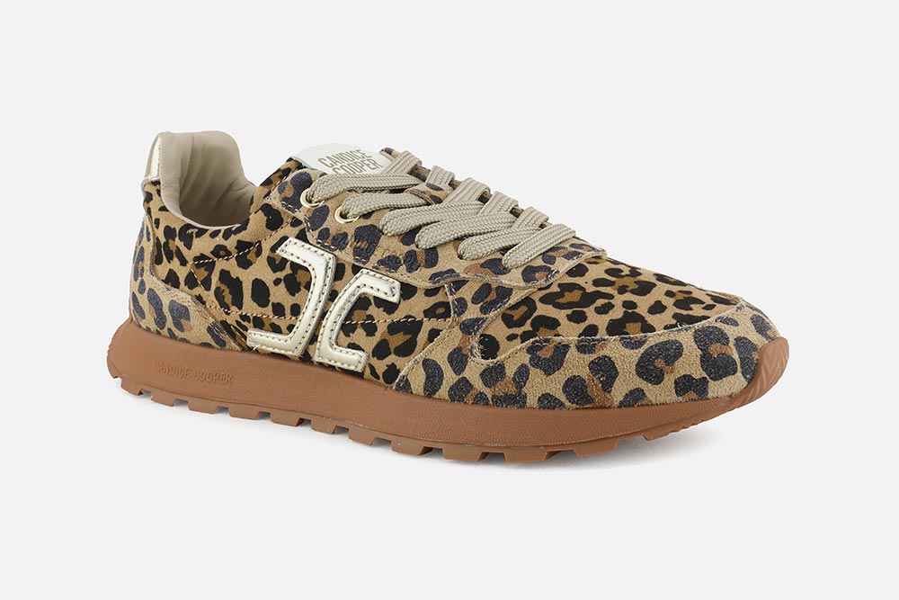 Candice Cooper - PLUME 5 SUEDE LEO Sneakers on labotte