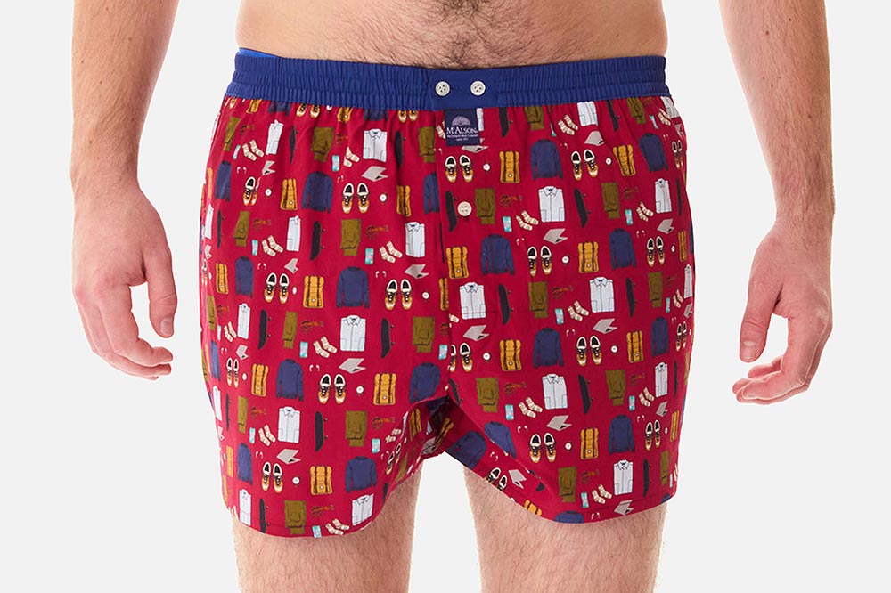 McAlson - MC ALSON MODERN MAN RED Underwears on labotte