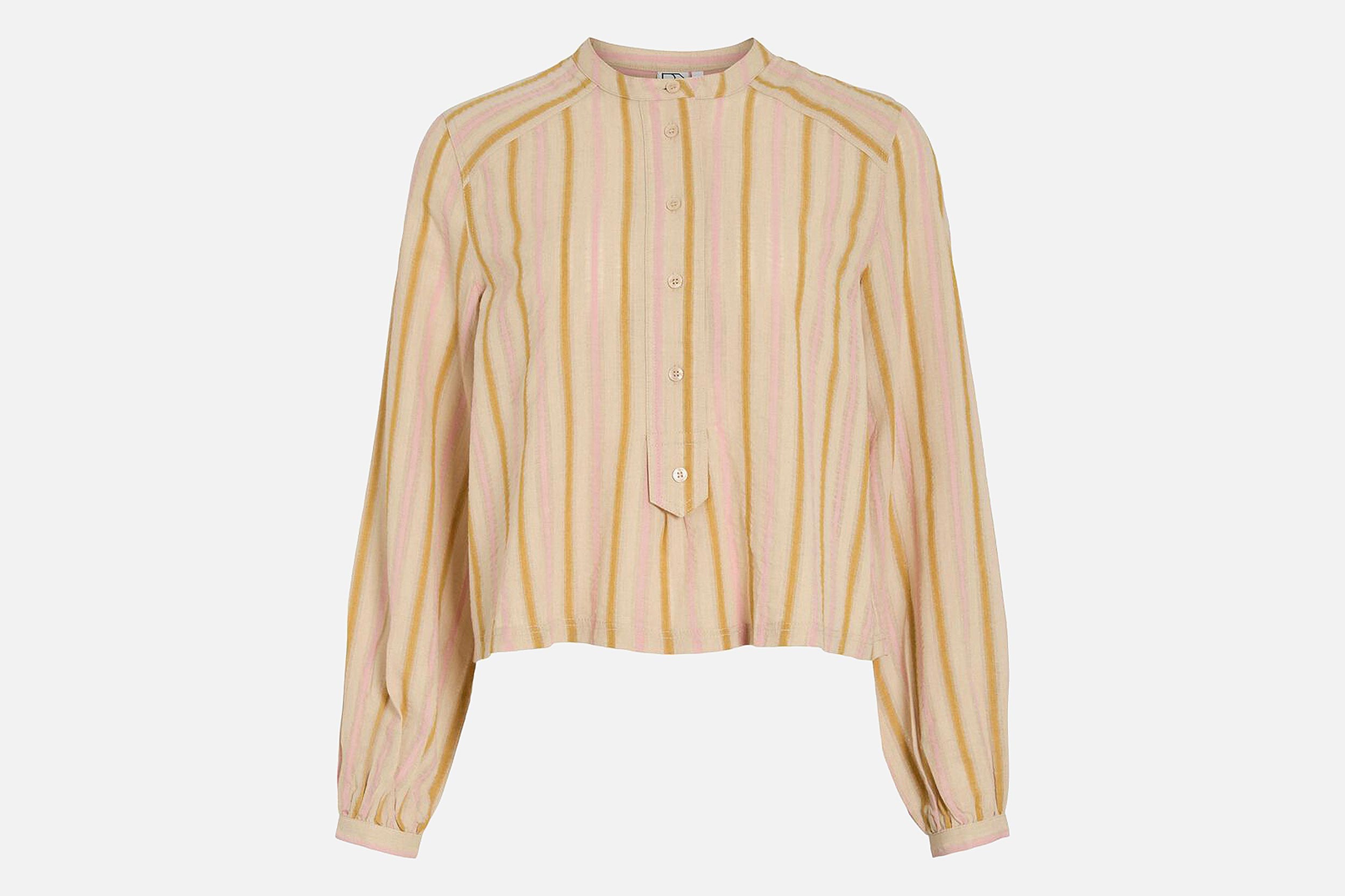Rouge Edit - PAM SHIRT BIRCH STRIPES Tops on labotte